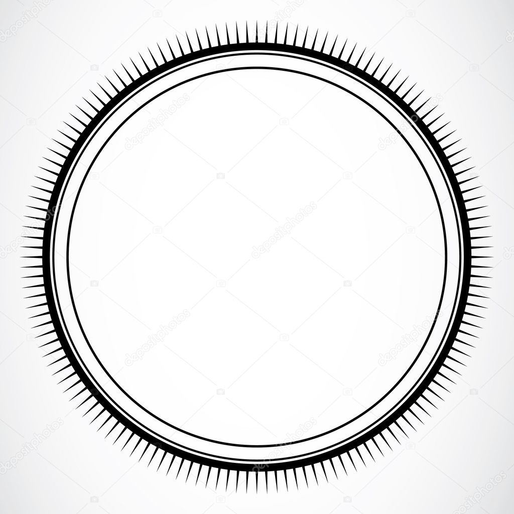 Circle Burst Frame — Stock Photo © createfirst #3526718