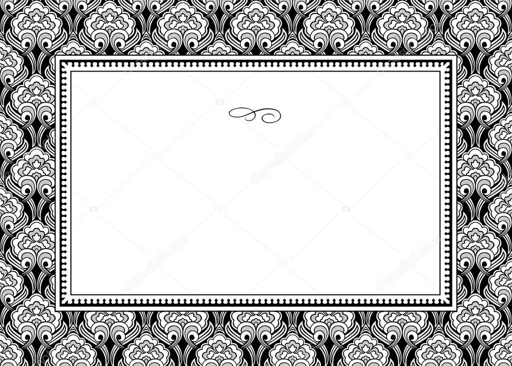 Frame and Pattern Stock Photo by ©createfirst 3526867