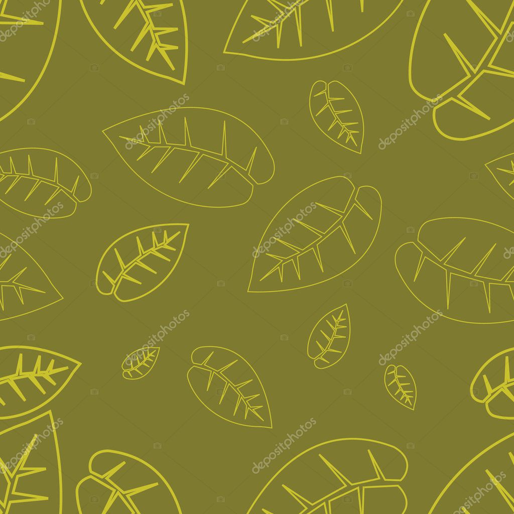 Leaves seamless texture Stock Vector by ©DIDDLE 2801123
