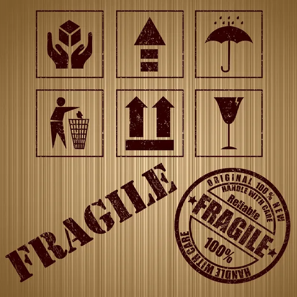 Fragile sign Vector Art Stock Images | Depositphotos