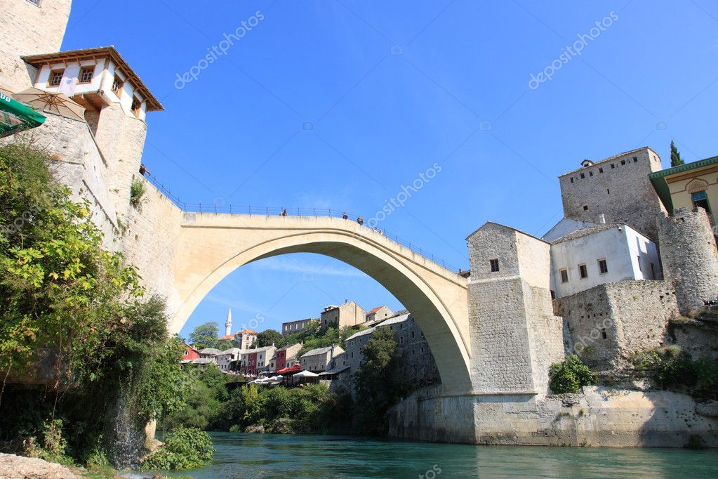 Mostar Bridge — Stock Photo © AchimHB #2777536