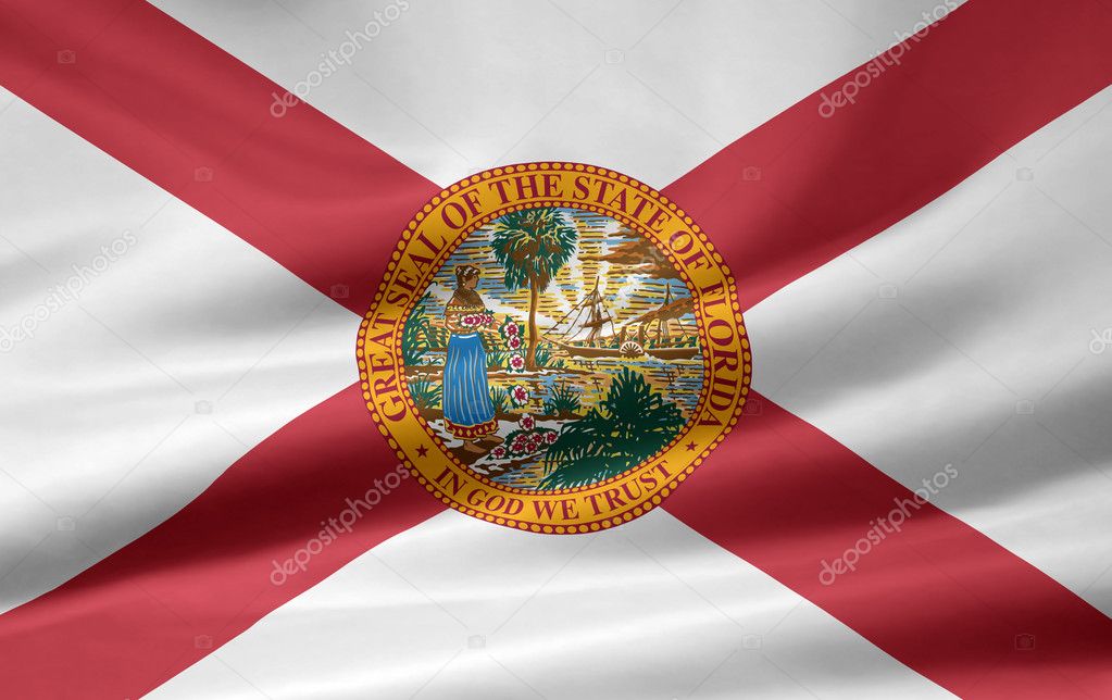 Flagge von Florida - usa — Stockfoto © jogg2002 #2867596