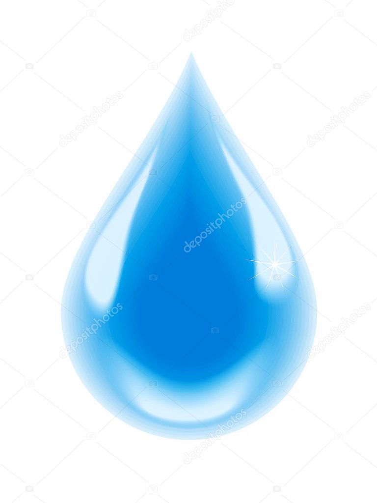 A drop of clean water Stock Photo by ©sanadesign 2801812
