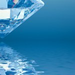 Blue diamond — Stock Photo © tomisl.z #3709731