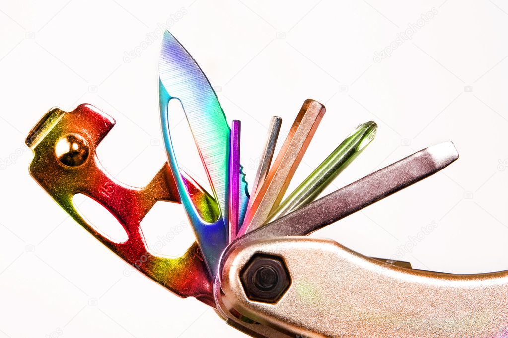 Colorful allen keys for bicycle — Stock Photo © trak_od #2771599