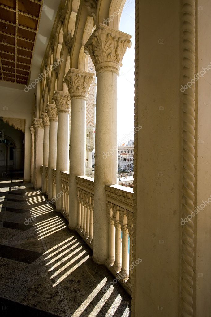 Venetian Style Balcony Columns Stock Photo by ©mdilsiz 2903477