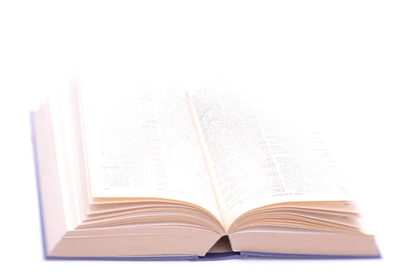 Open book with pages curved in heart shape — Stock Photo ...