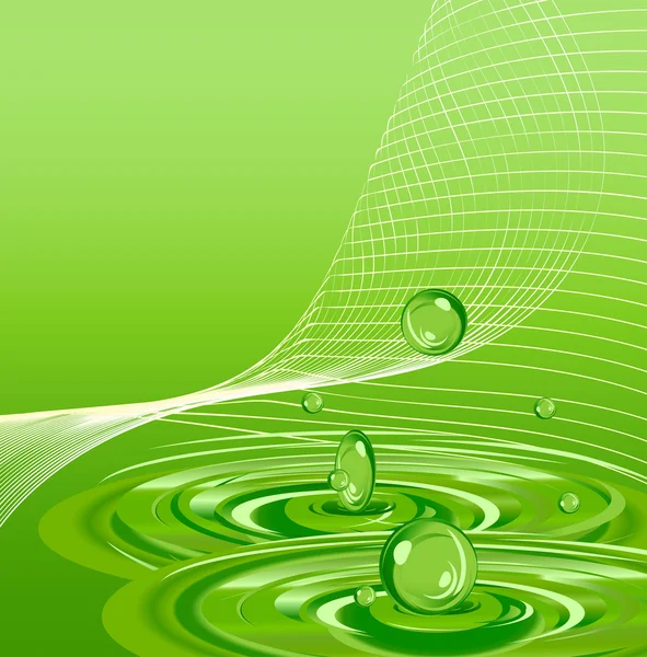 Drops background for poster or card vector — Stock Vector © krabata ...