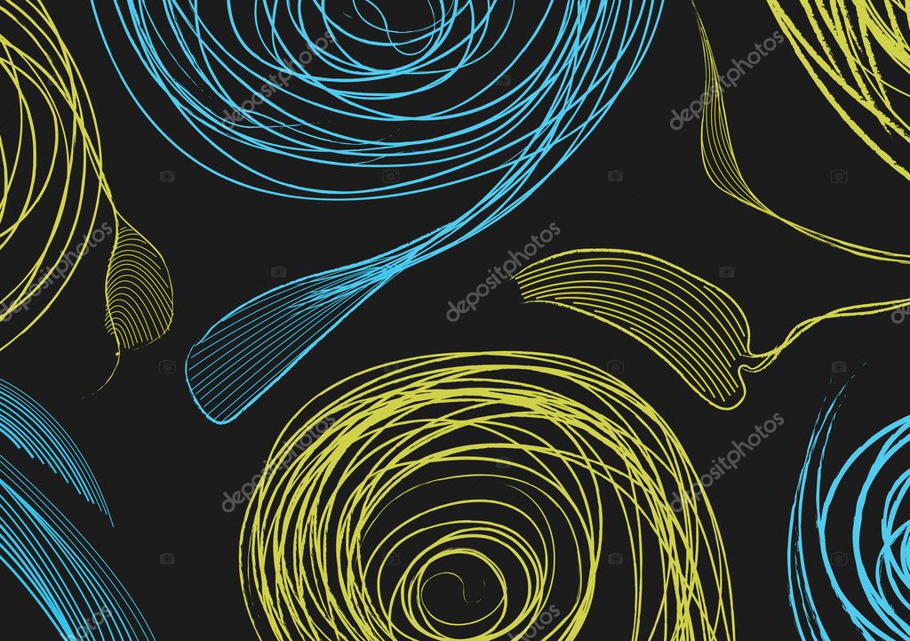 Spiral vector background Stock Vector by ©krabata 3627500