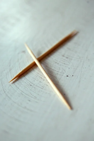 Tooth pick in the wood - Stock Image - Everypixel
