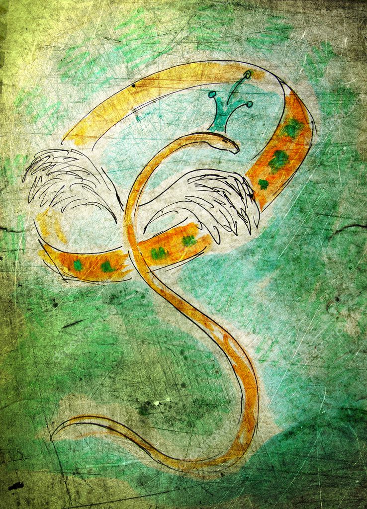 Illustrated snake king Stock Photo by ©re_bekka 3570209