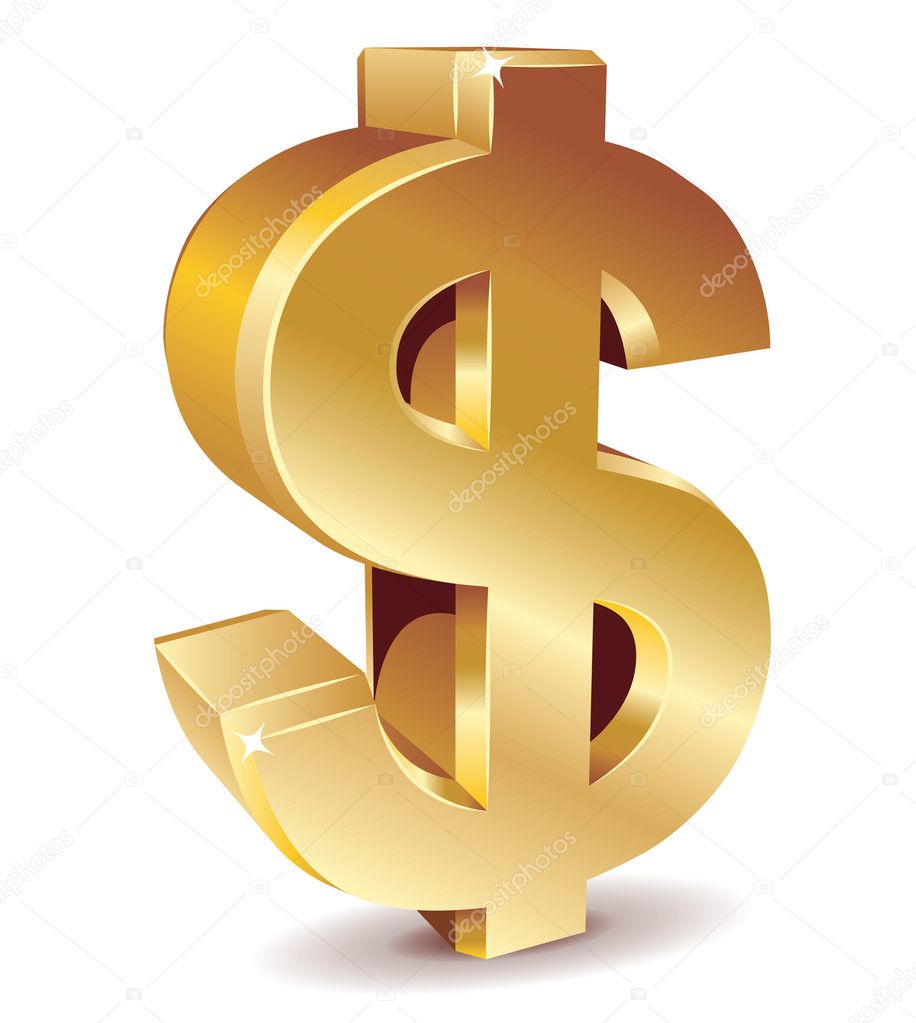 Dollar Sign — Stock Vector © AnnaDrozd #3189264