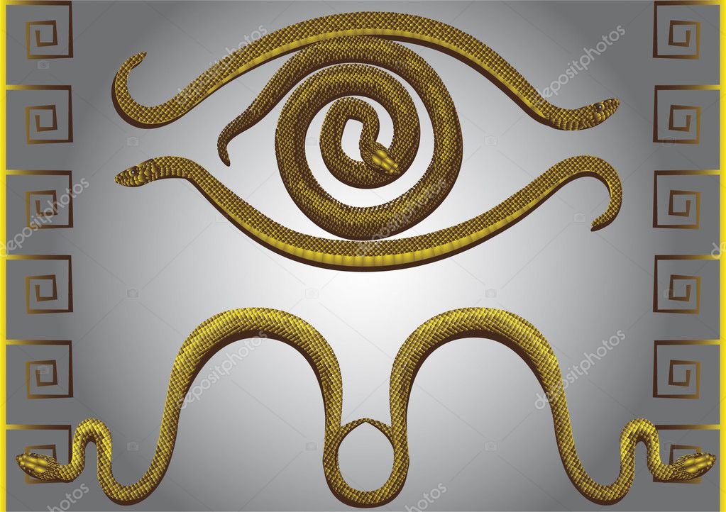 Snakes symbols Stock Vector by ©mashinist 3095656