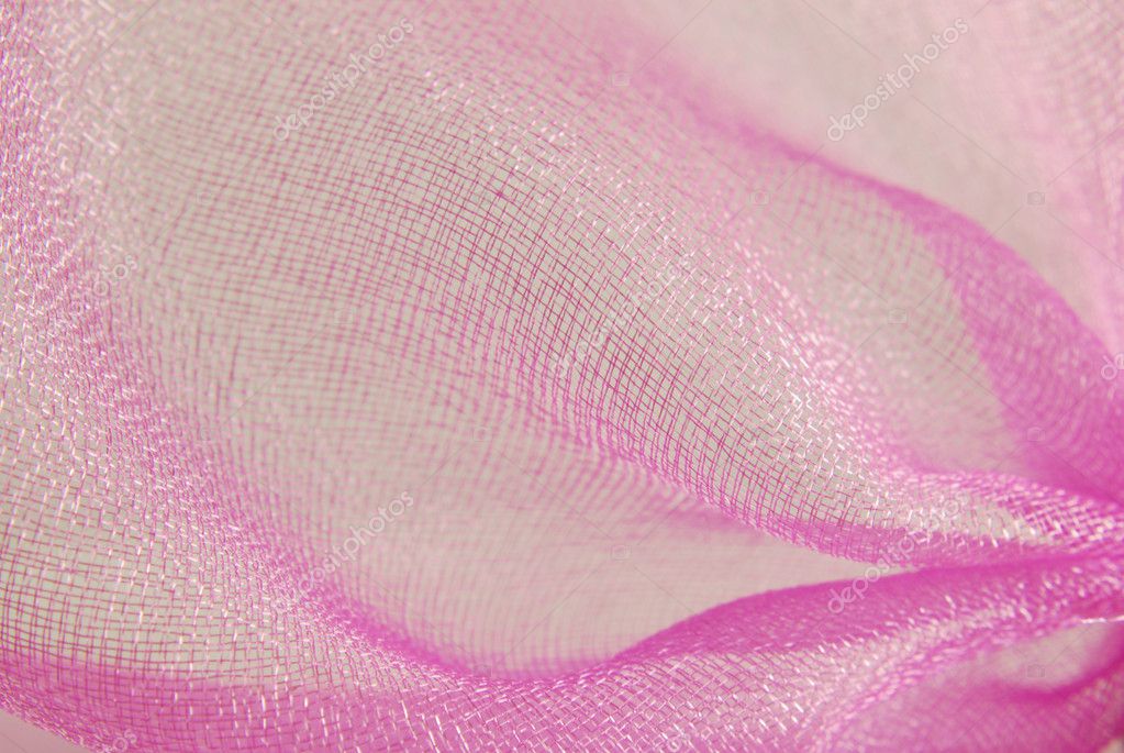 Pink organza fabric texture — Stock Photo © severija #3507999