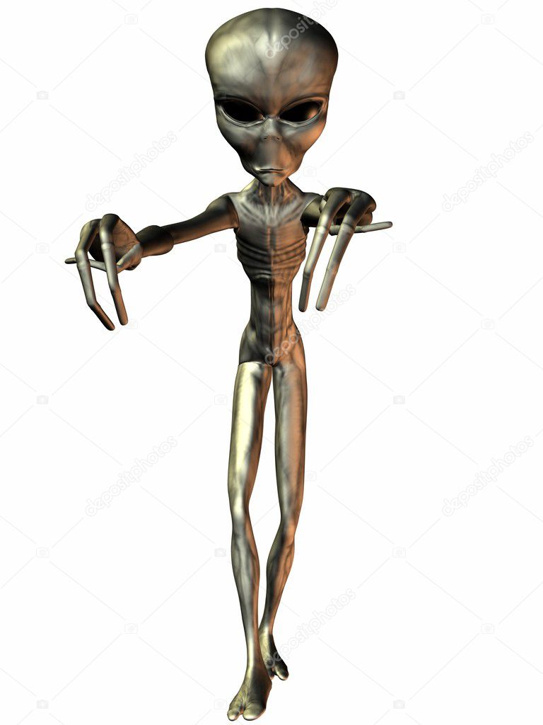 Alien Stock Photo by ©Digitalstudio 2702929