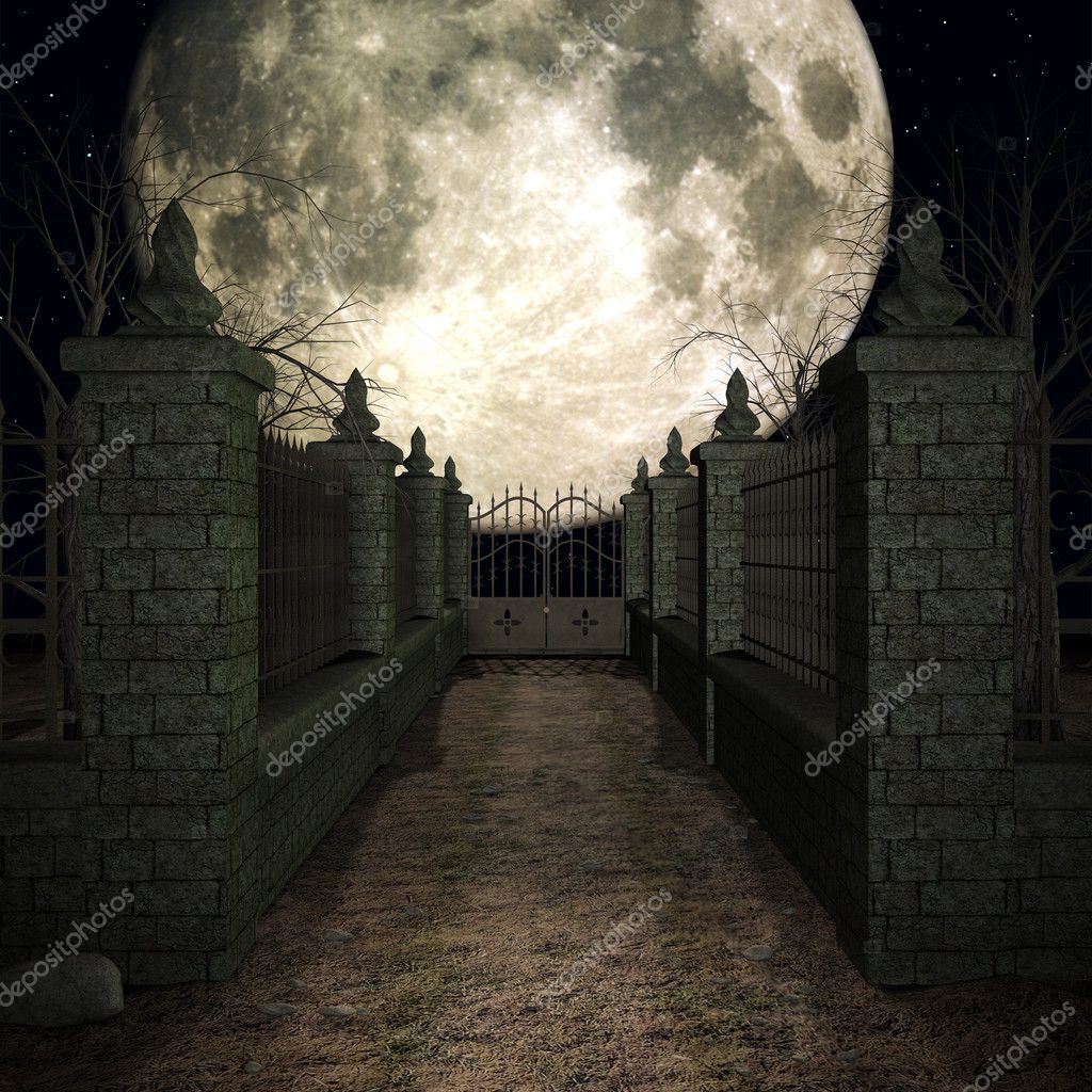 Mystic Cemetery Stock Photo by ©Digitalstudio 2741126