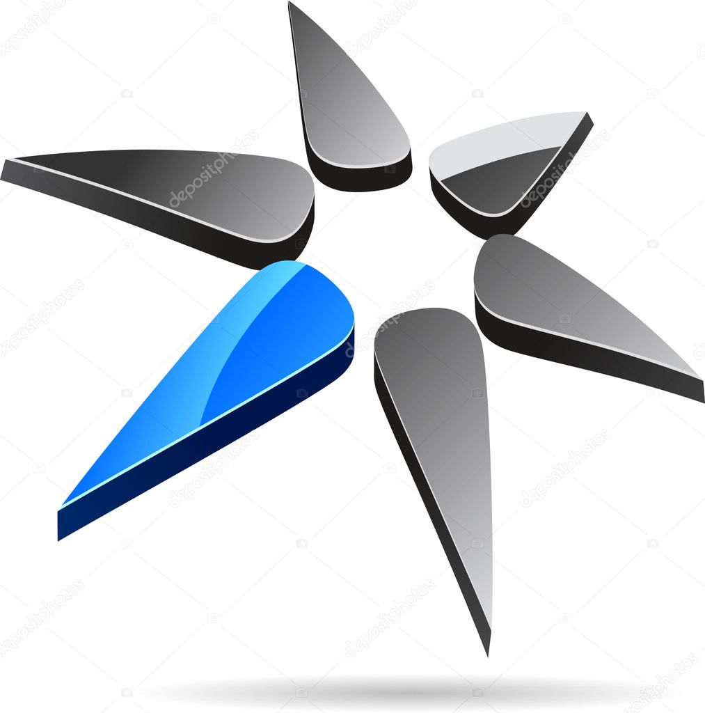 Company symbol. — Stock Vector © Maxborovkov #2736151