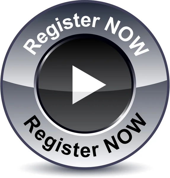 Register now button Vector Art Stock Images | Depositphotos