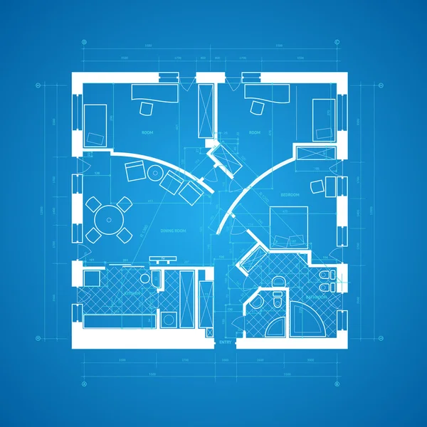Blueprint of abstract Vector Art Stock Images | Depositphotos