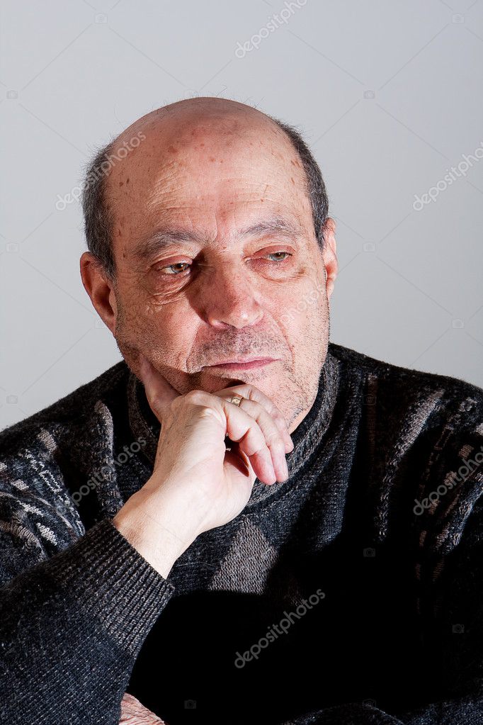 Face of old man — Stock Photo © phakimata #2764901
