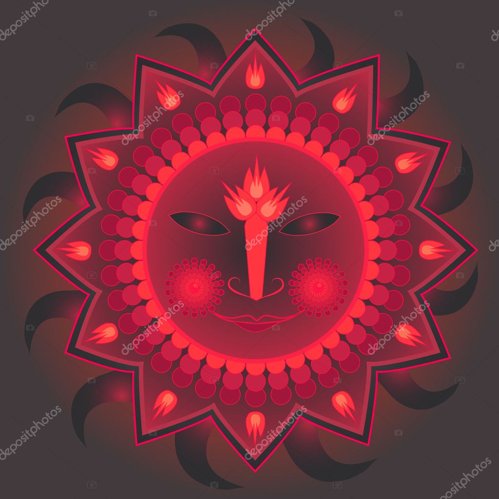 Black sun Stock Vector Image by ©tatianat #3230235