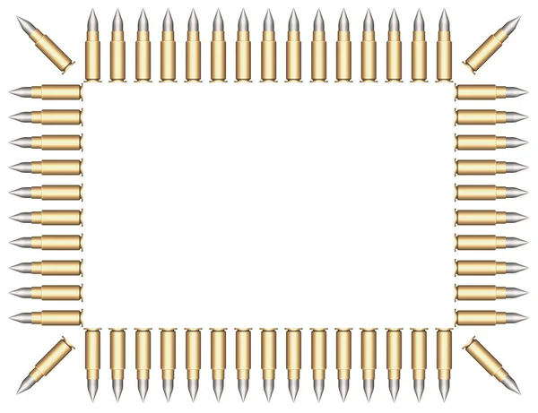 Bullet ammo border Stock Photos, Royalty Free Bullet ammo border Images | Depositphotos