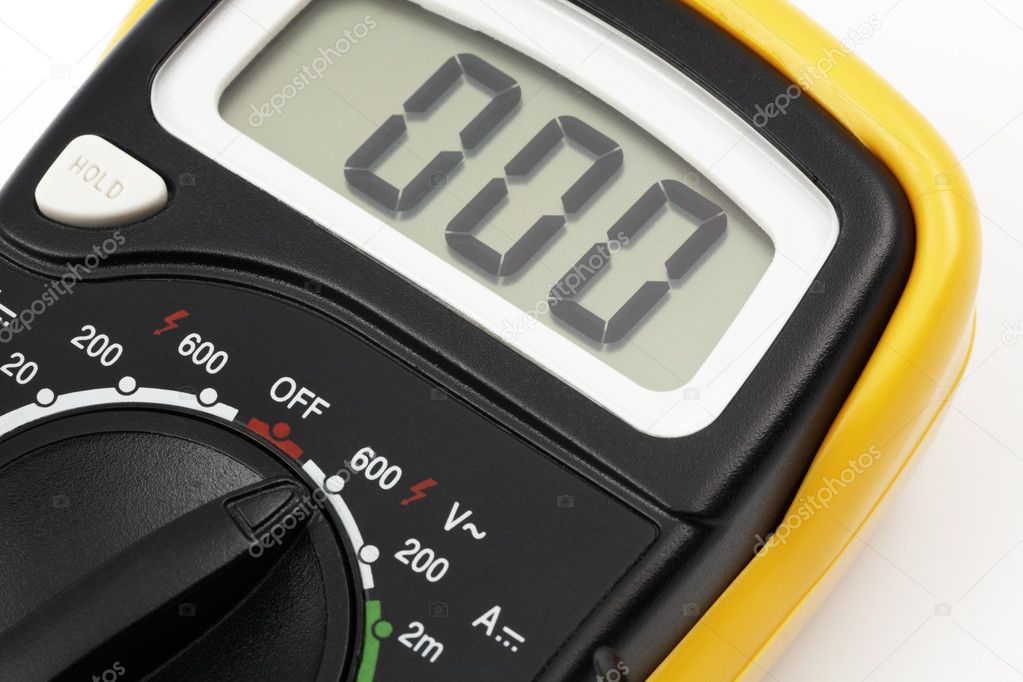 Digital multimeter Stock Photo by ©homiel 3106270