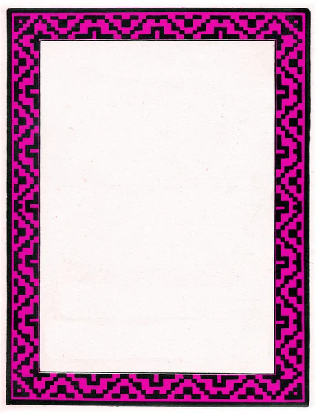 Modern Fashion style border design — Stock Photo © wingnutdesigns #2798562