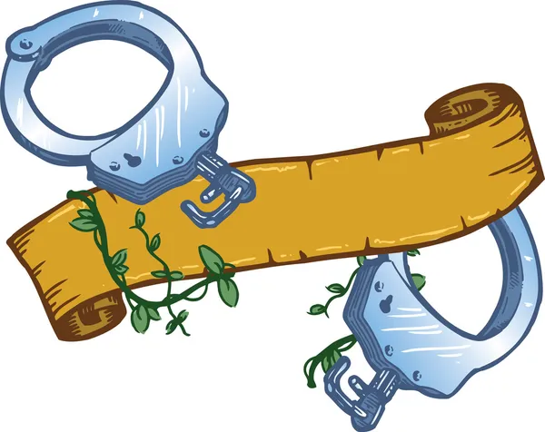 Broken handcuffs Vector Art Stock Images | Depositphotos