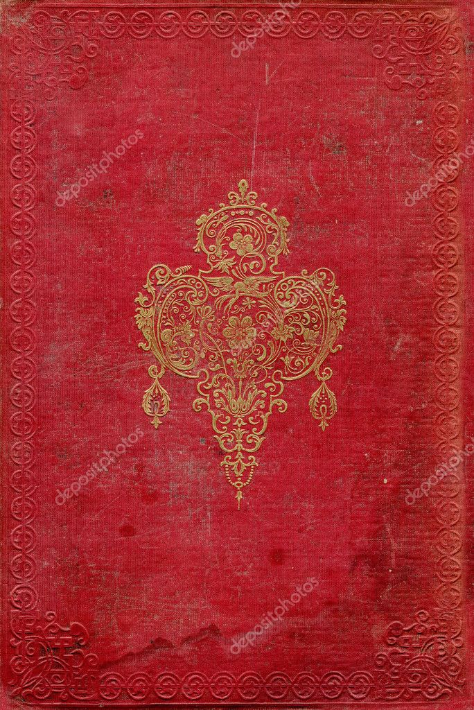 Old broken book texture with decorative — Stock Photo © wingnutdesigns ...