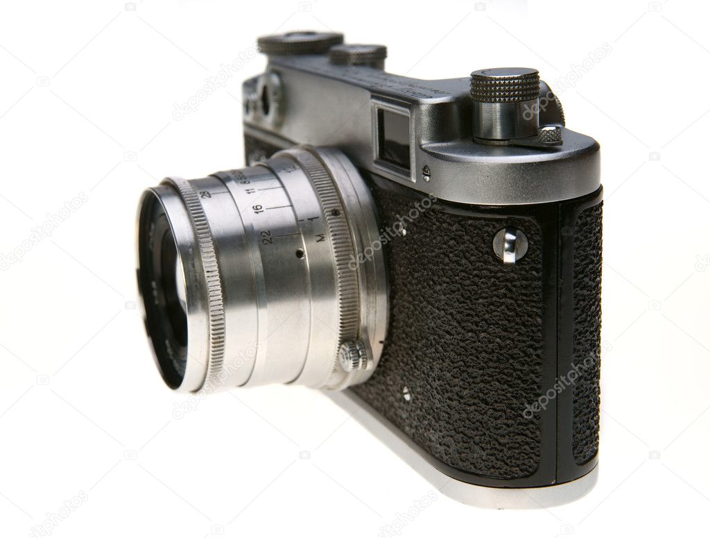 The old Soviet camera — Stock Photo © samodelkin8 #2814896