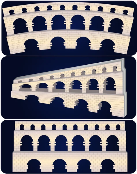 ᐈ Aqueduct drawing stock vectors, Royalty Free aqueduct illustrations ...
