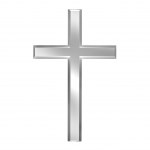 Silver Christian Cross Stock Vector Image by ©okeen_ #2782908