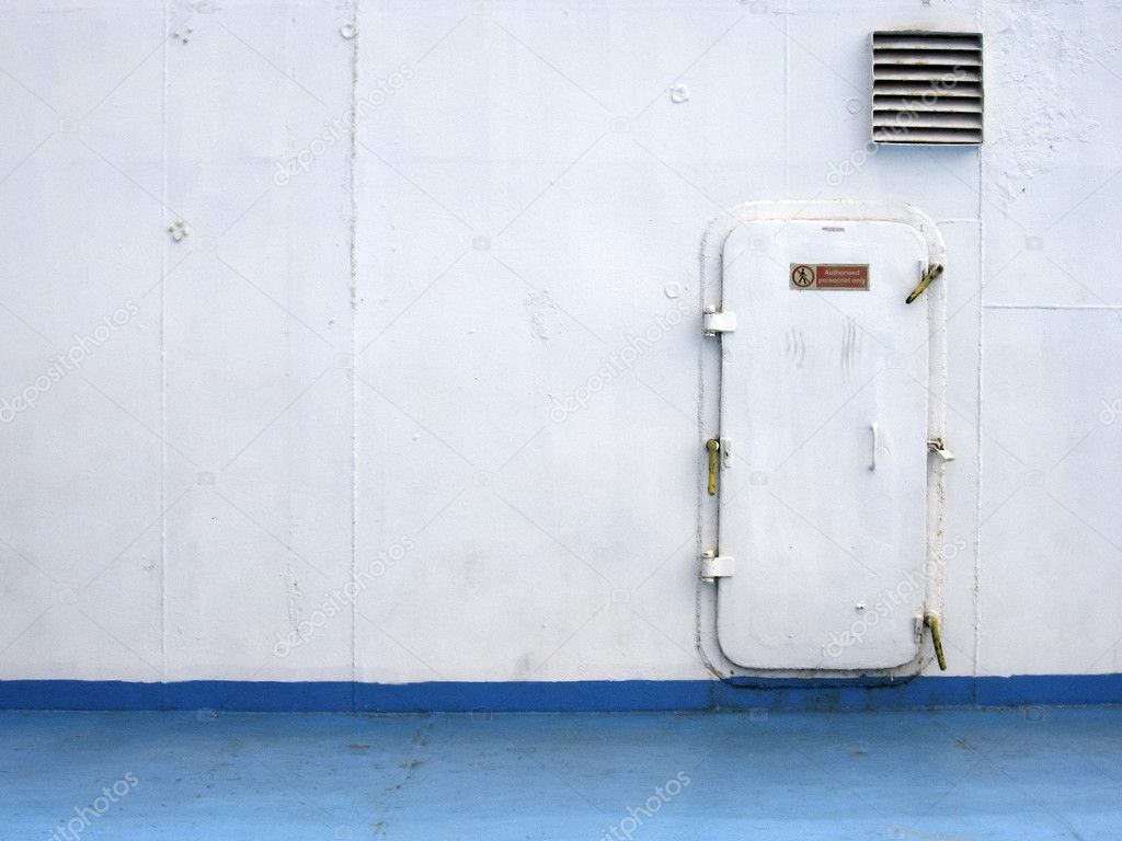 Metal Ferry door background Stock Photo by ©donsimon 2830322
