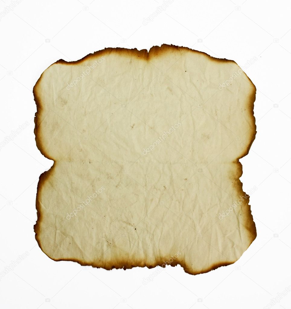 Burnt edges paper background — Stock Photo © denissova #3713600