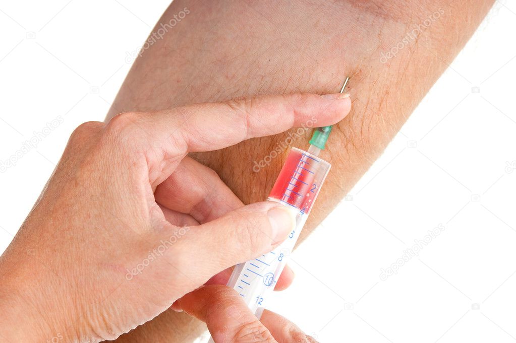 Introduction of intravenous injection Stock Photo by ©alan64 4980467