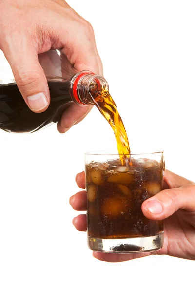 Pouring soda into a glass Stock Photo by ©alan64 5087915