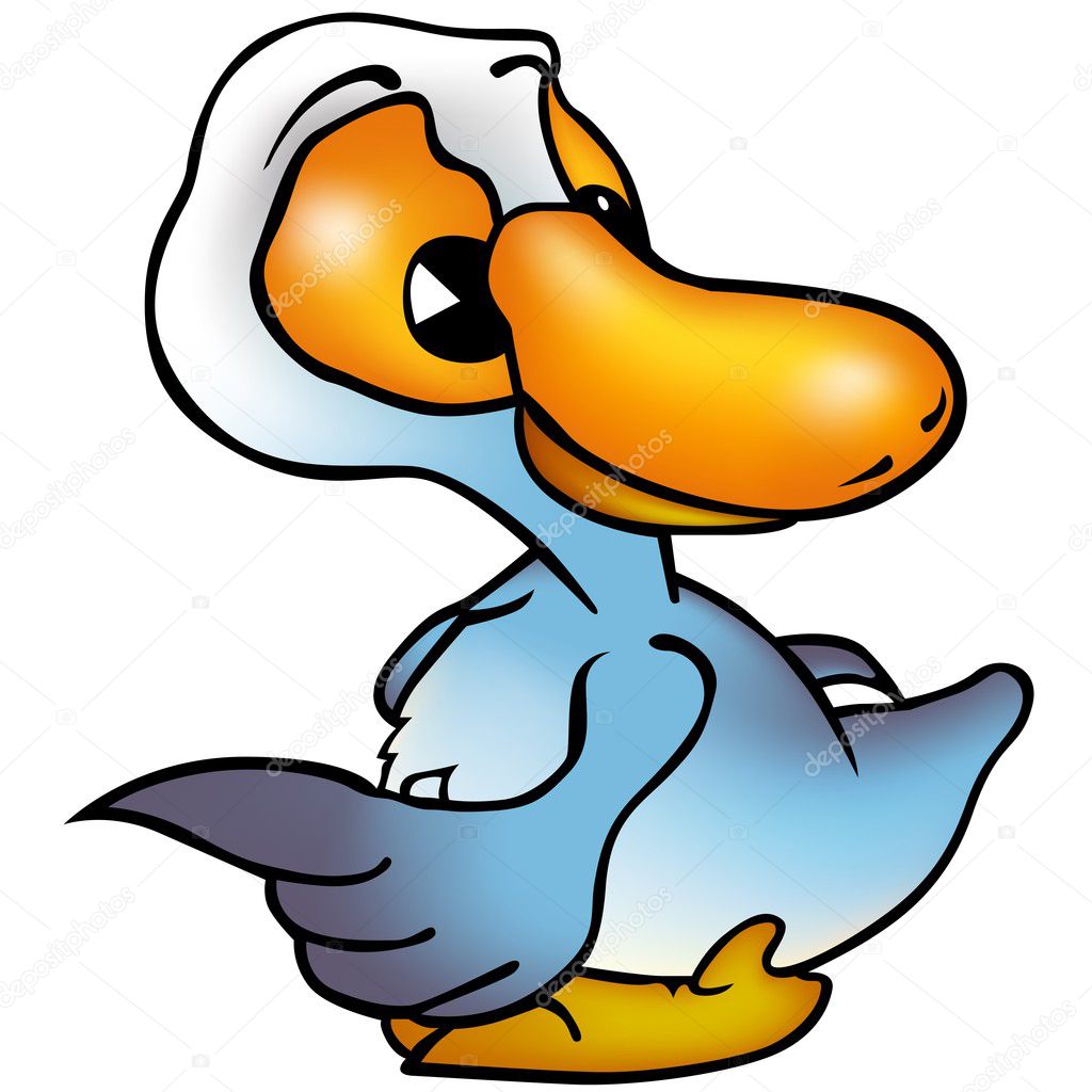 Blue Duck Stock Vector Image by ©dero2010 #2889657