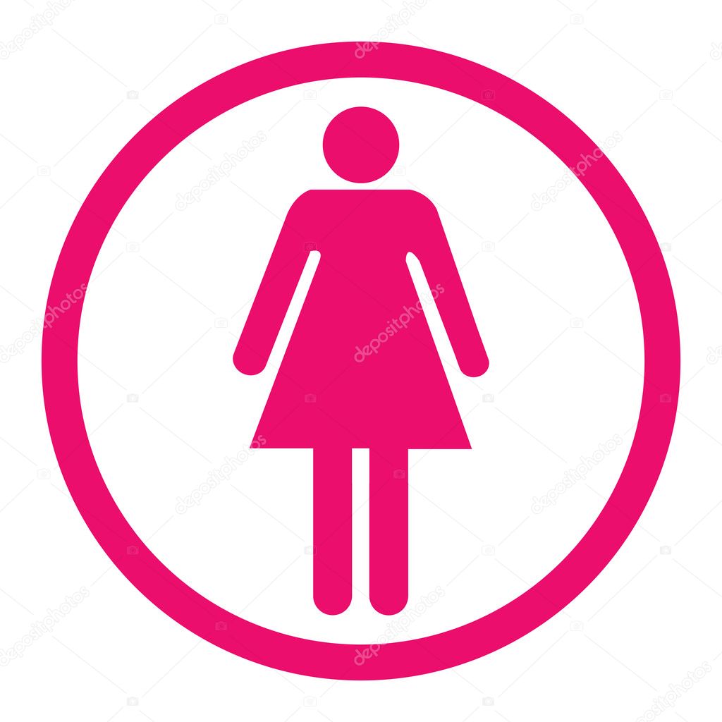 Woman sign, pink concept — Stock Photo © hibrida13 #3304182