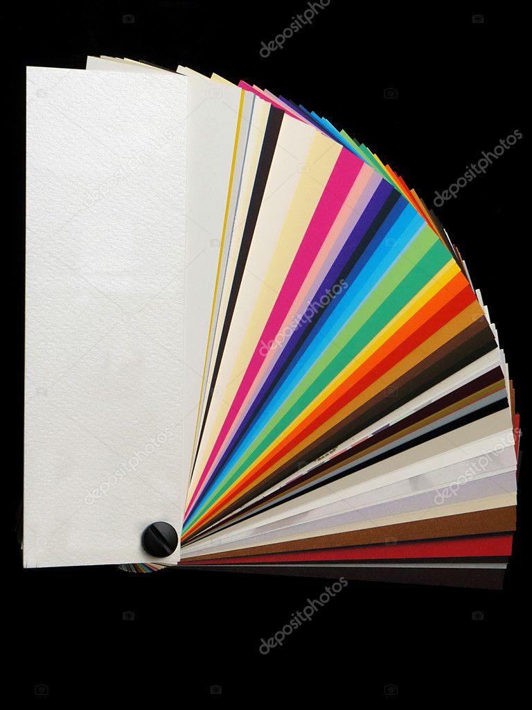 Paper samples for business cards Stock Photo by ©adam_r 2926481