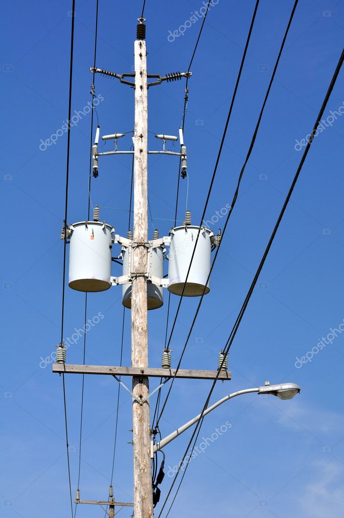 Electrical pole — Stock Photo © FER737NG #2875086