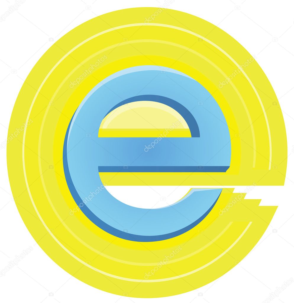 Letter e — Stock Photo © realrocking #3009862