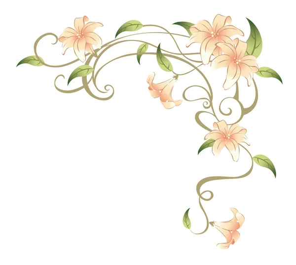 Dibujos de enredadera de flores - Imagui