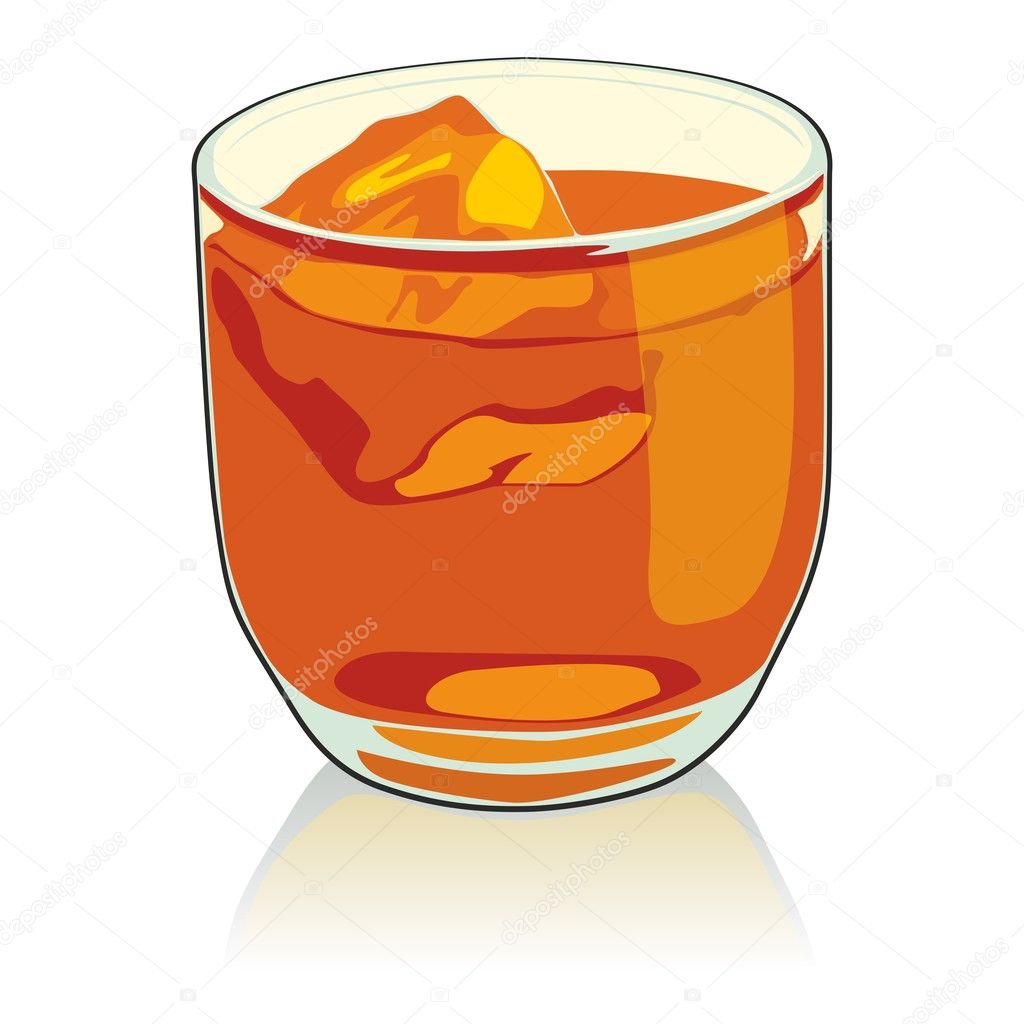Whiskey Glass — Stock Vector © Pilgrimartworks 3857924