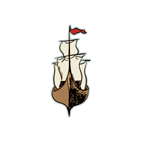 Peter Pan Pirate Ship Tattoo