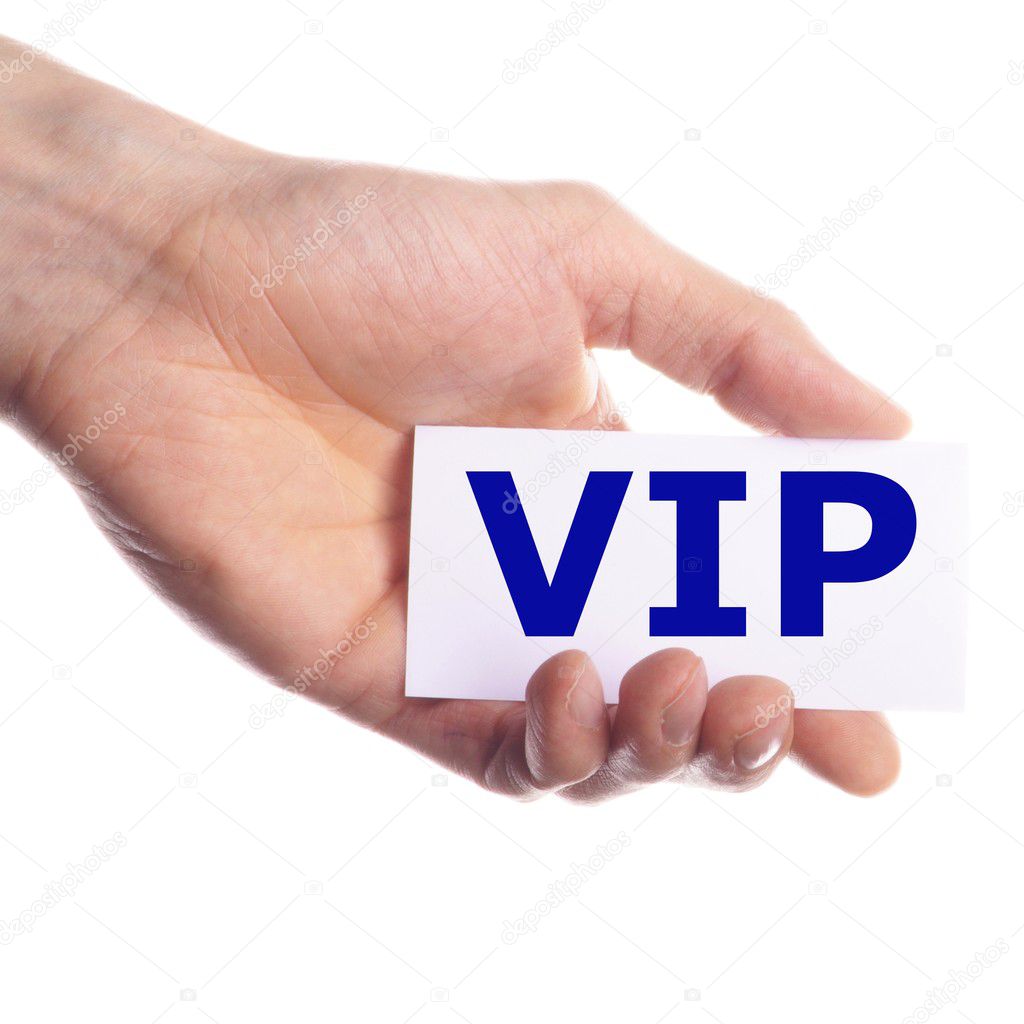 Vip — Stock Photo © gunnar3000 #3318126