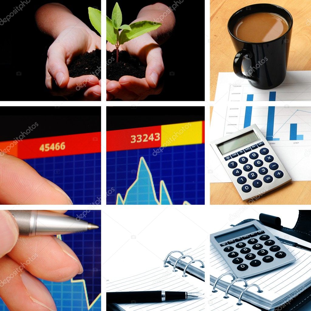 Business collage — Stock Photo © gunnar3000 #3979304
