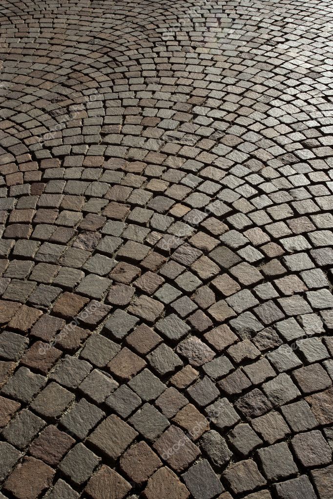 Cobblestone road background Stock Photo by ©sumners 3168612