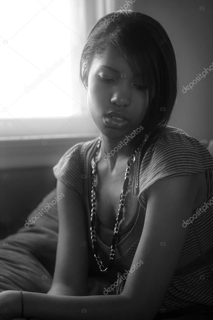 Alone with her thoughts — Stock Photo © sumners #3659793