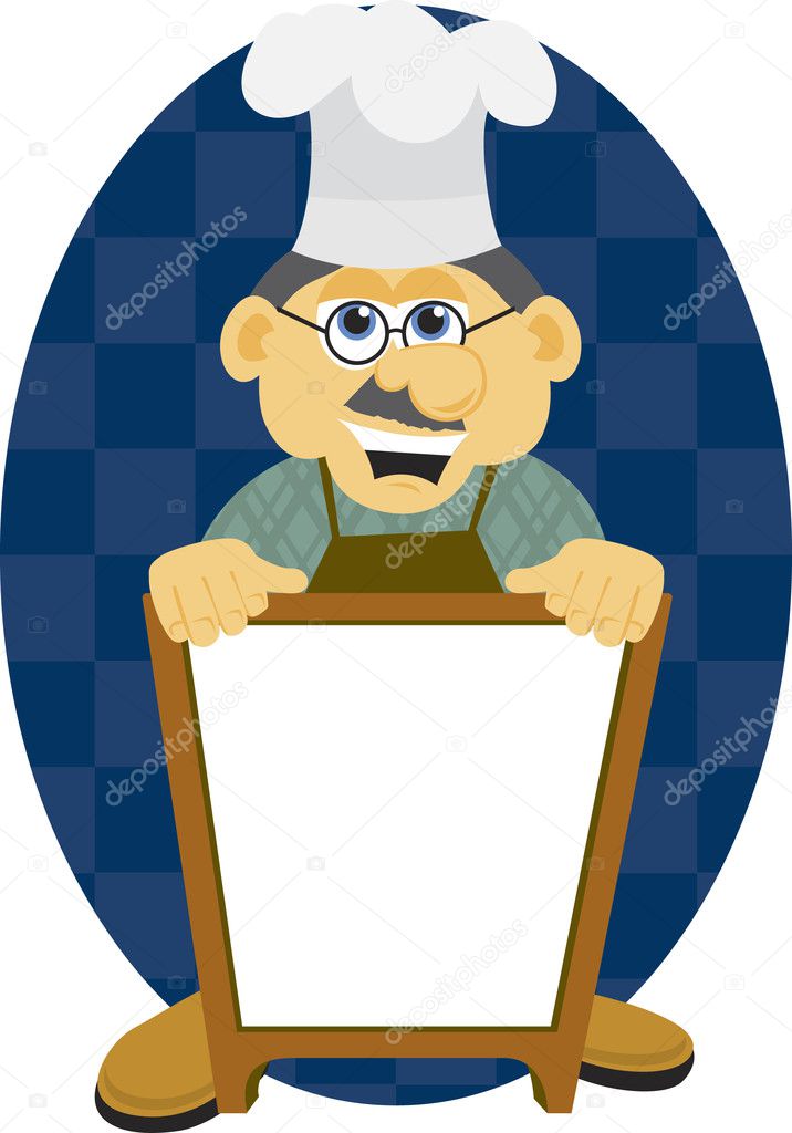 Chef Sign Stock Vector by ©blue67sign 3059668